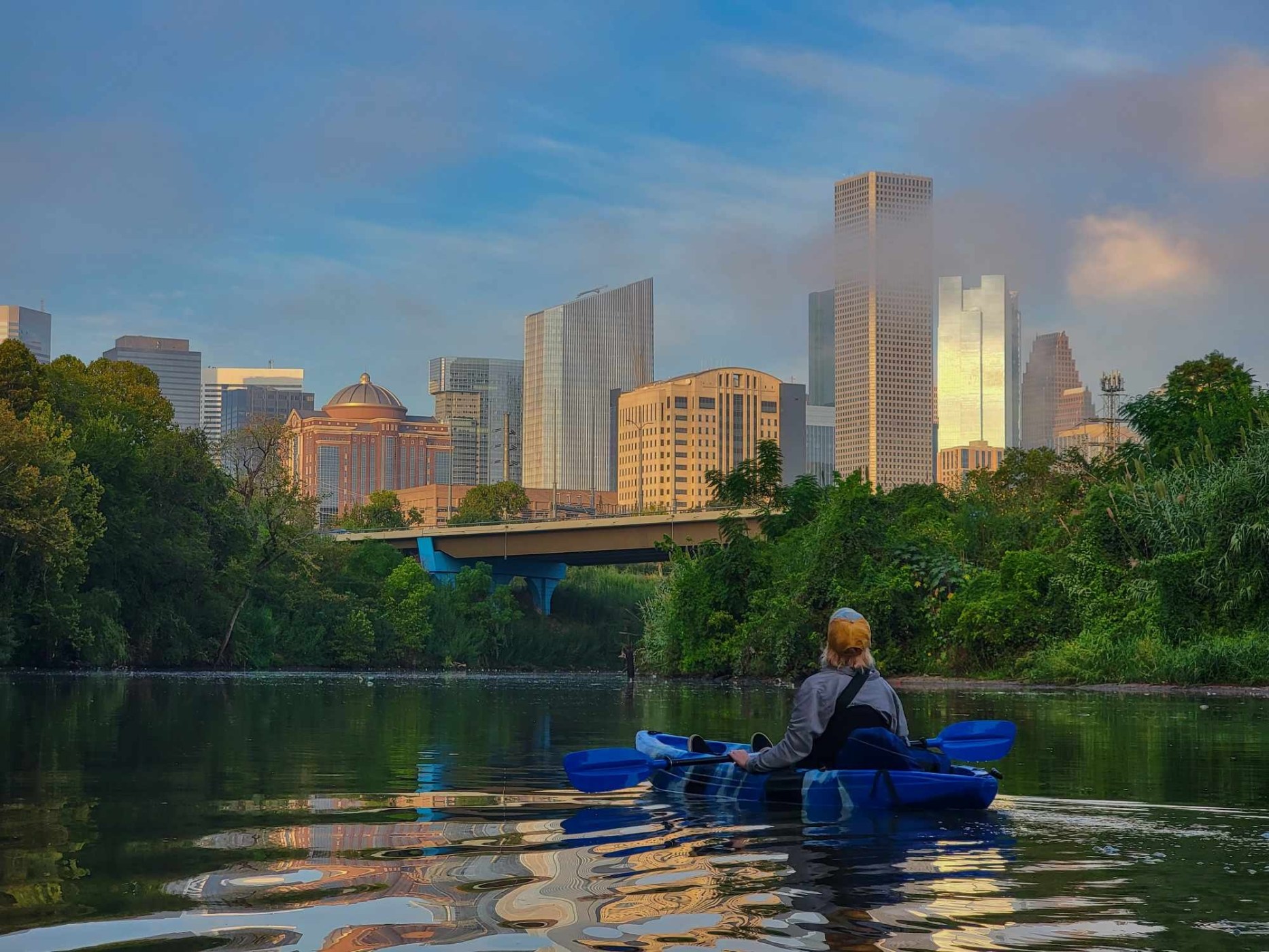 Houston Skyline Kayak Tour | Wild Texas Tours